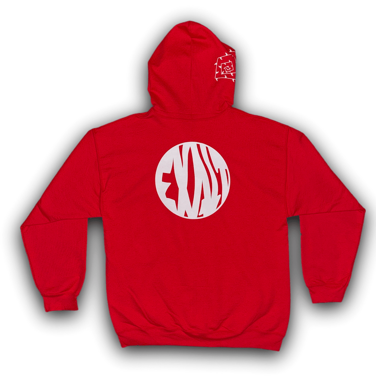 'THIRD EYE' ZIP UP HOODIE (RED) – exaltclothing